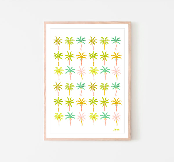 Palm Tree Grid – Designs by Claudia